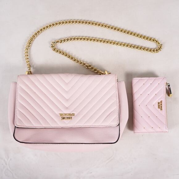 Victoria | Bags | Victorias Secret Crossbody Bag Clutch Purse Wallet ...